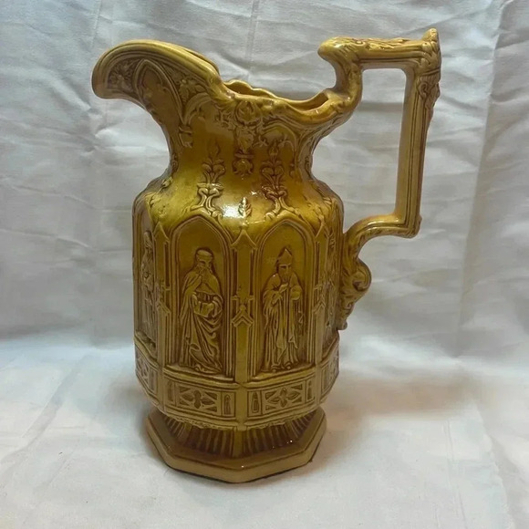 Vintage | Dining | Vintage Gothic Pitcher Vase Apostle Religious ...